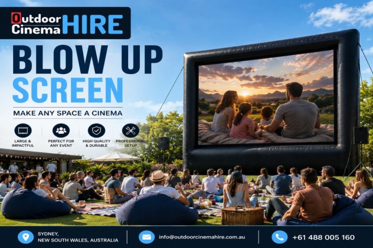 Why Blow Up Screen Hire is Growing in Australia